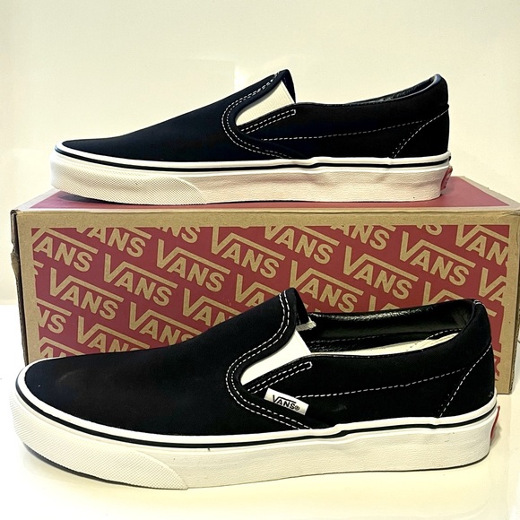 Vans | Shoes | Vans Classic Slip On Black | Poshmark